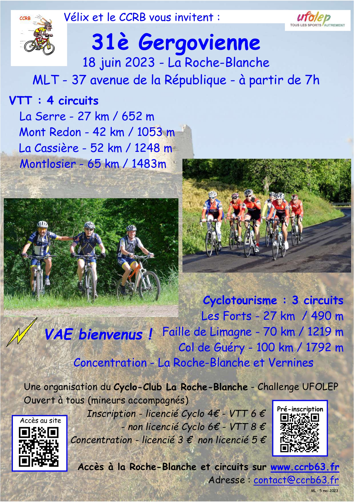 Gergovienne 2023 – CCRB